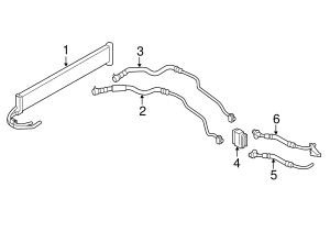 Genuine BMW 17-22-2-284-697 | Oil Cooler Pipe | FREE Shipping on Most ...