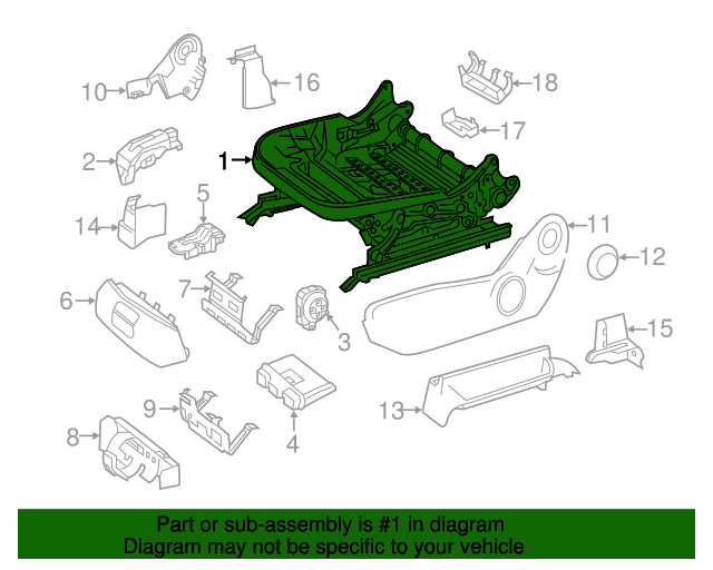 099-910-06-00 - Adjuster 2015-2017 Mercedes-Benz | Mercedes-Benz USA Parts