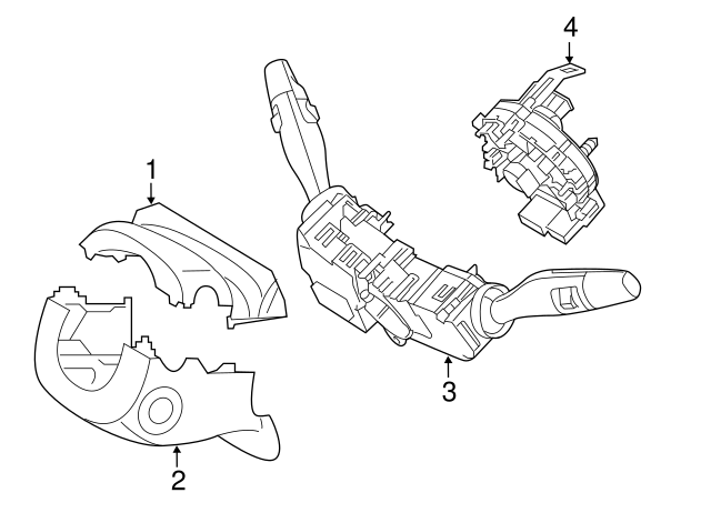 2016-2019 Hyundai Sonata Lower Column Cover 84852-C1050-TRY | OEM Parts ...