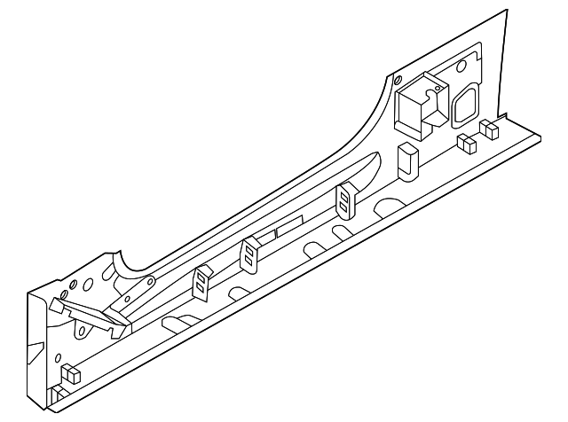 41007480955 - 2020-2024 BMW Inner Rocker (41-00-7-480-955) | BMW of ...