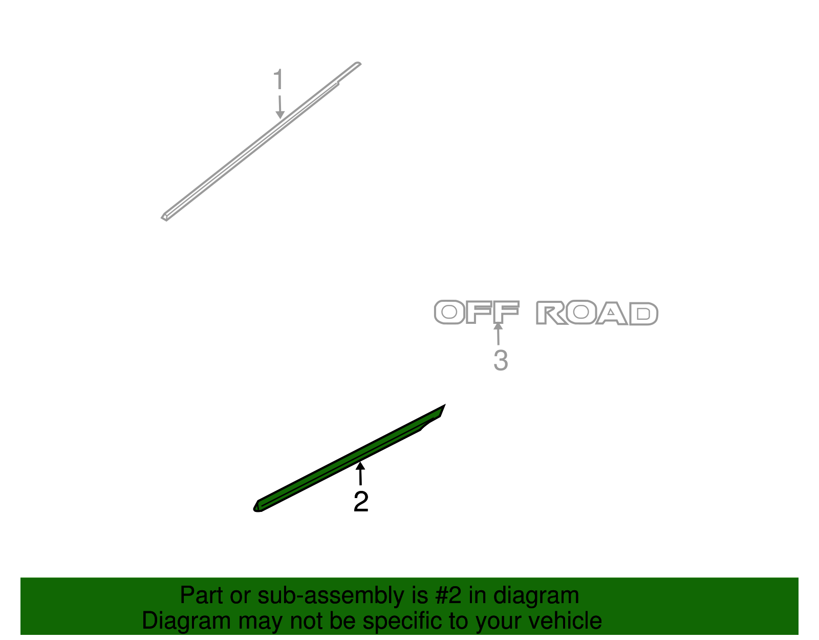 2004-2015 Nissan Body Side Molding 80871-7S080 | Anicra Nissan Parts