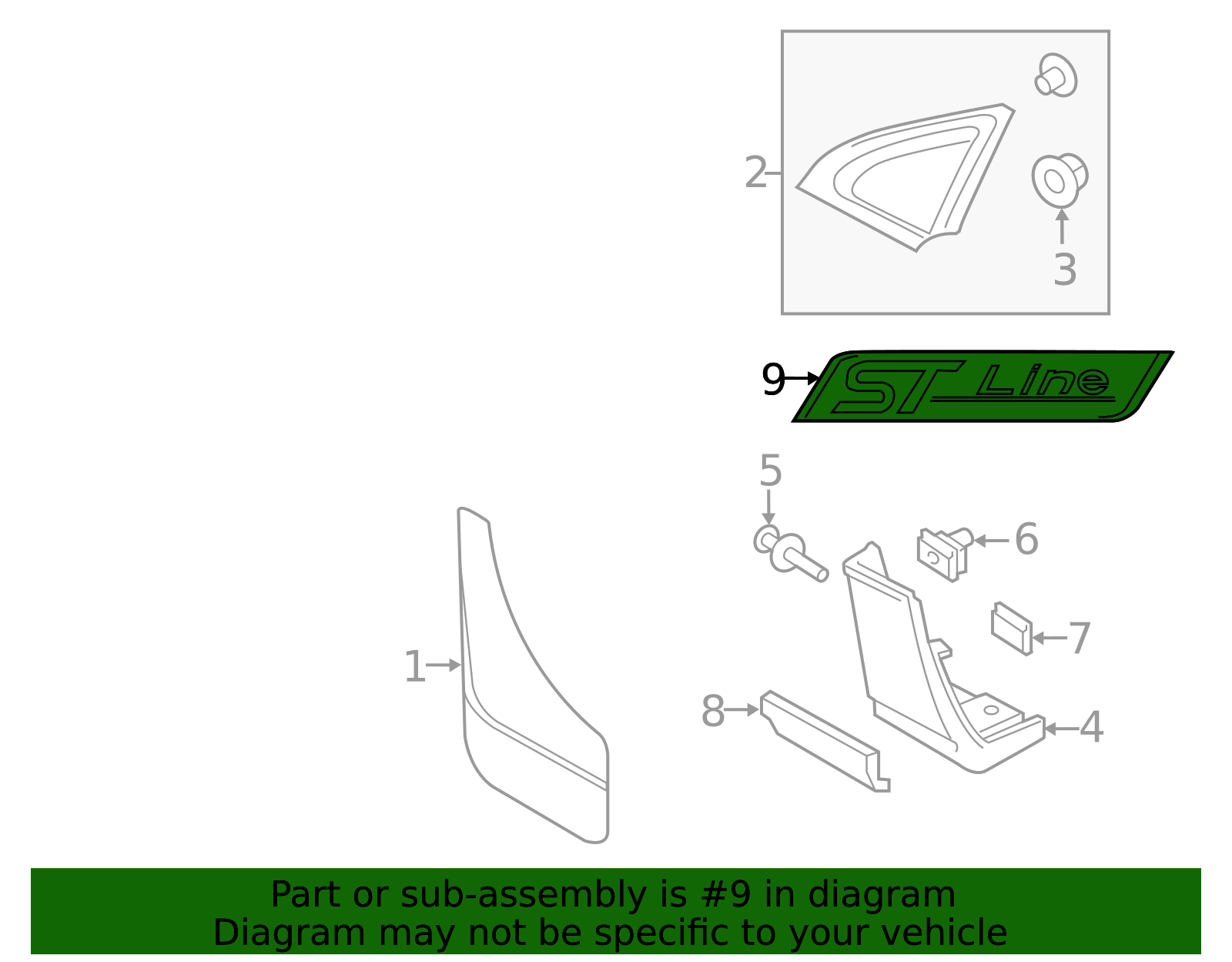 GT4Z-16720-A - Nameplate 2019-2024 Ford Edge | AutoNation Parts
