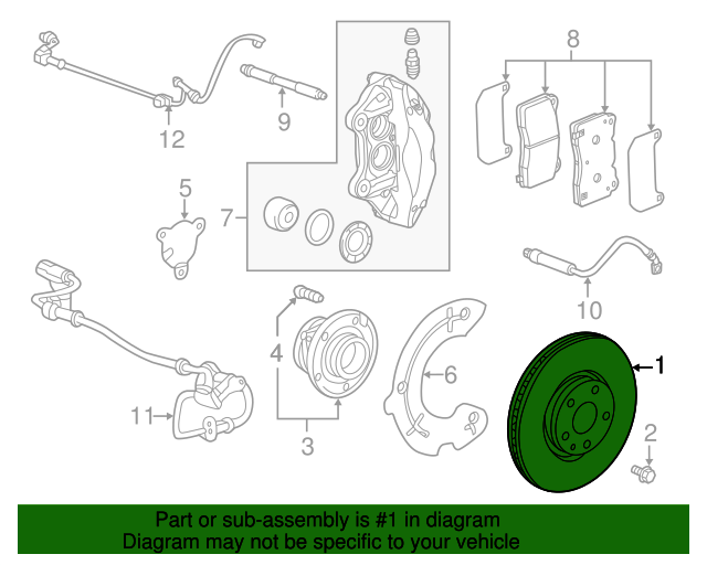 Rotor (Replaces Part Number 20981823) 84951566 GM | GMPartsDirect.com