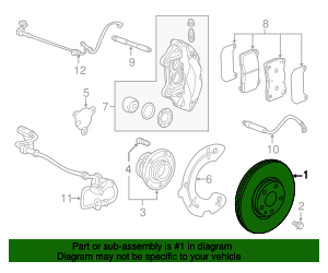 Rotor (Replaces Part Number 20981823) 84951566 GM | GMPartsDirect.com