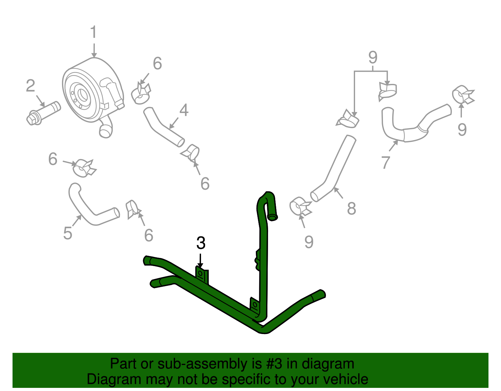 2009-2017 Infiniti Cooler Pipe 14053-JK50B | OEM Parts Online