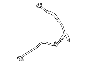 2018-2023 Jaguar F-Pace Vent Hose T2H57461 | JaguarParts.com