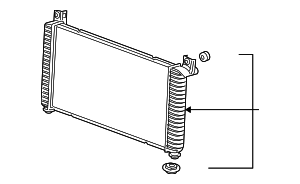 2015-2016 GM Radiator 23378652 GM | GMPartsDirect.com