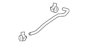 2014-2020 GM Radiator Surge Tank Hose 84919463 GM | Flow Automotive Center