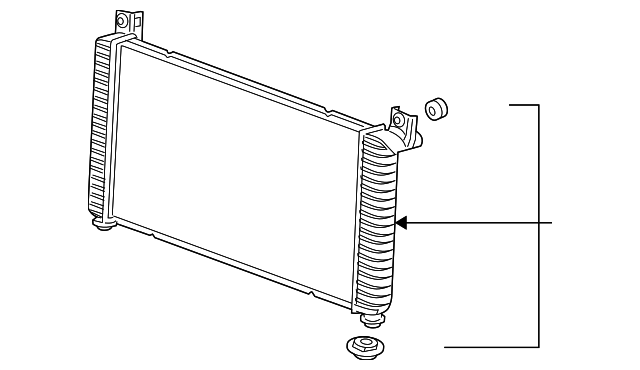 2014-2016 GM Radiator 84207654 | GM Parts Center