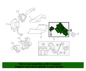 2011-2013 Mazda 6 Steering Lock GEA3-66-150 | OEM Parts Online