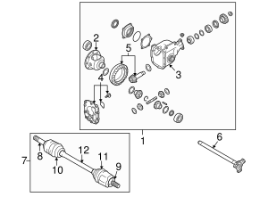 2014-2018 Infiniti Drive Shaft 39204-4GB0A | Infiniti of Orland Park