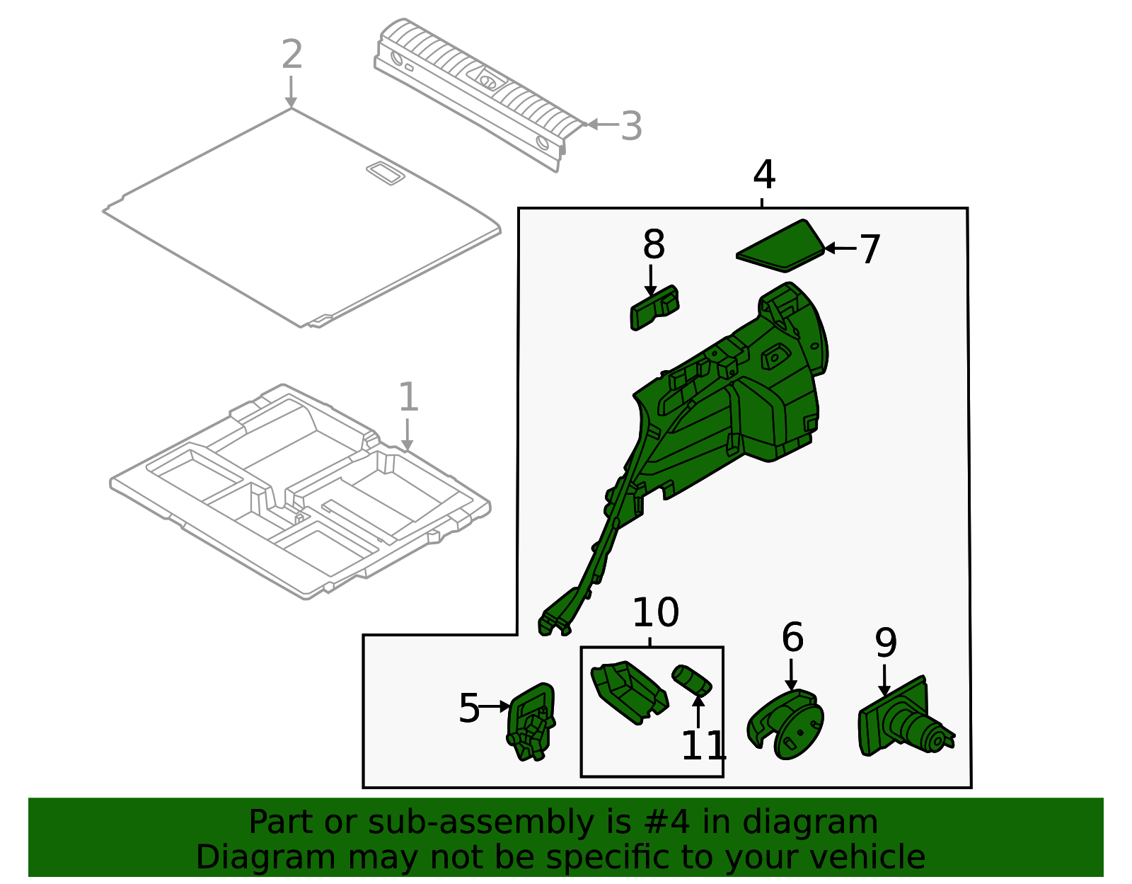 Genuine Lower Quarter Trim for 2022-2024 Hyundai Tucson | Part# 85740 ...
