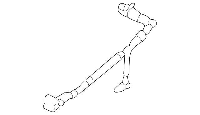 Ford Dealership 2005-2010 Ford Mustang Connector Tube 5R3Z-9E498-BA ...