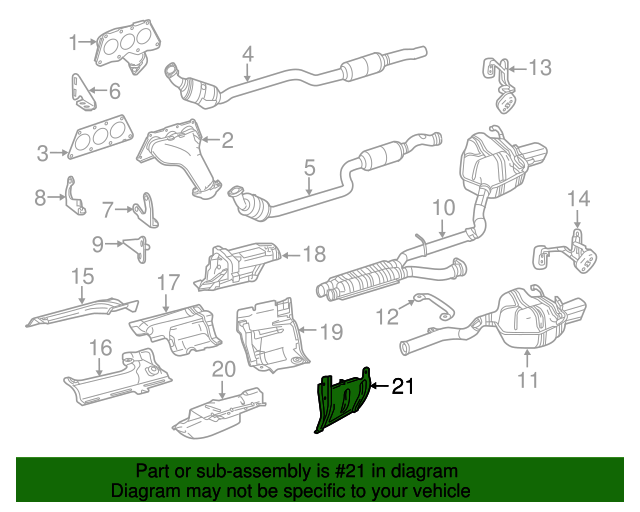 207-680-01-22 - Heat Shield 2010-2017 Mercedes-Benz | AutoNationParts.com