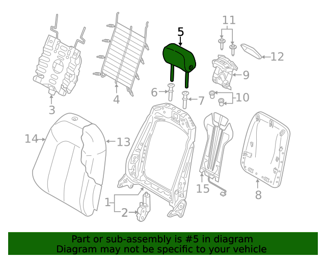 3Q0-898-955 - Spring Assembly Hardware Kit 2019-2023 Audi | Audi OEM Parts
