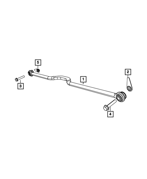 Rear Stabilizer Bar for 2023 Jeep Wrangler | Mopar eStore