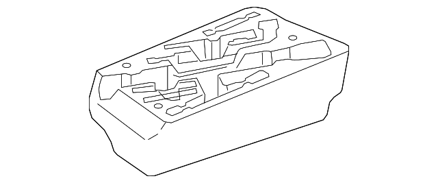 222-898-00-00 - Tool Compartment 2017-2020 Mercedes-Benz | Mercedes ...