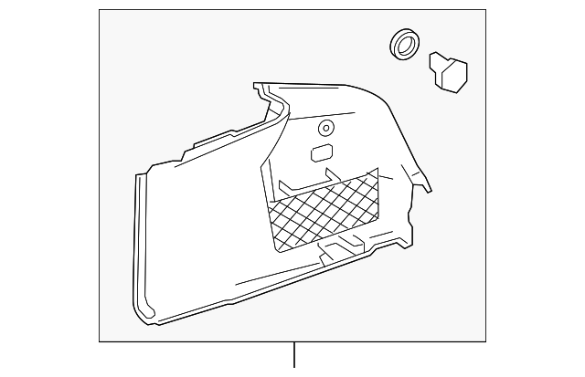 2014-2020 Mercedes-Benz Trunk Side Trim 222-690-88-04-9J36 | MB OEM Parts