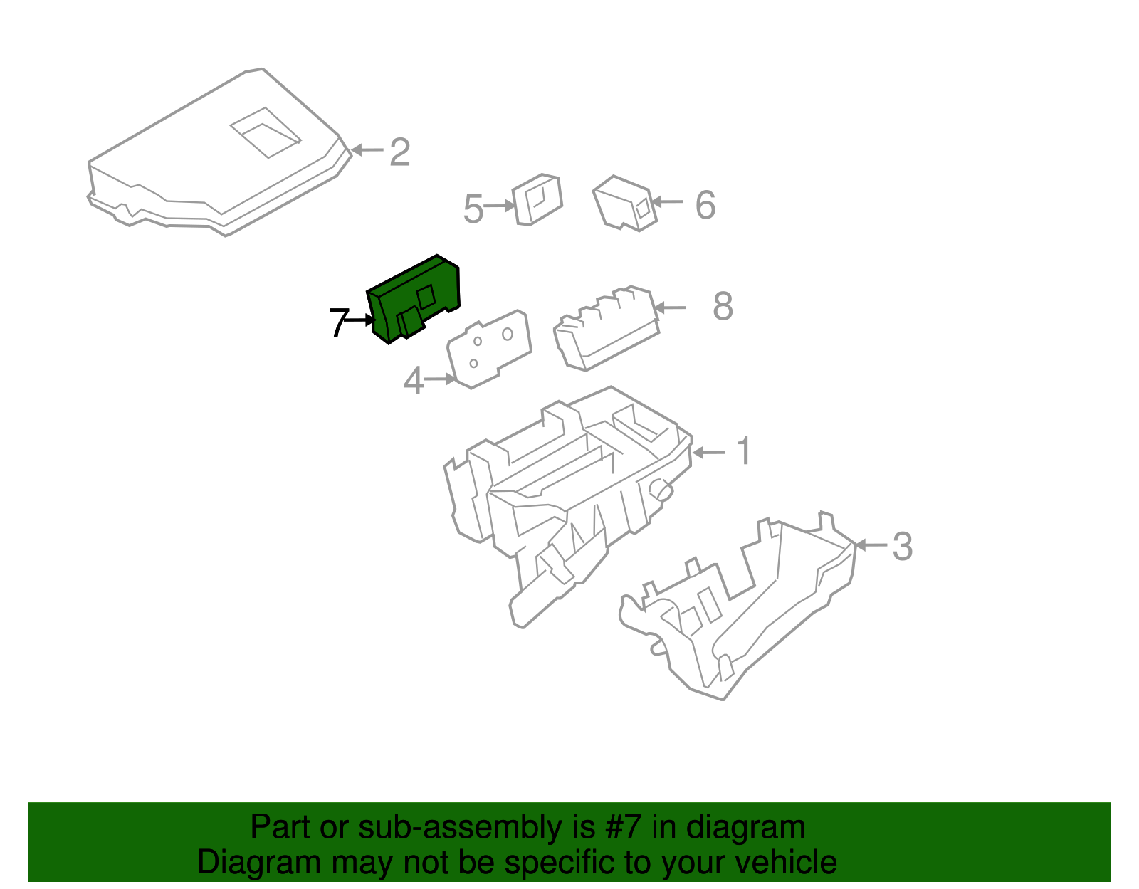 2008-2016 Toyota Fusible Link 82620-12280 | OEM Parts Quick