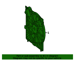 167-906-91-06 - Engine Cooling Fan Assembly 2019-2023 Mercedes-Benz ...