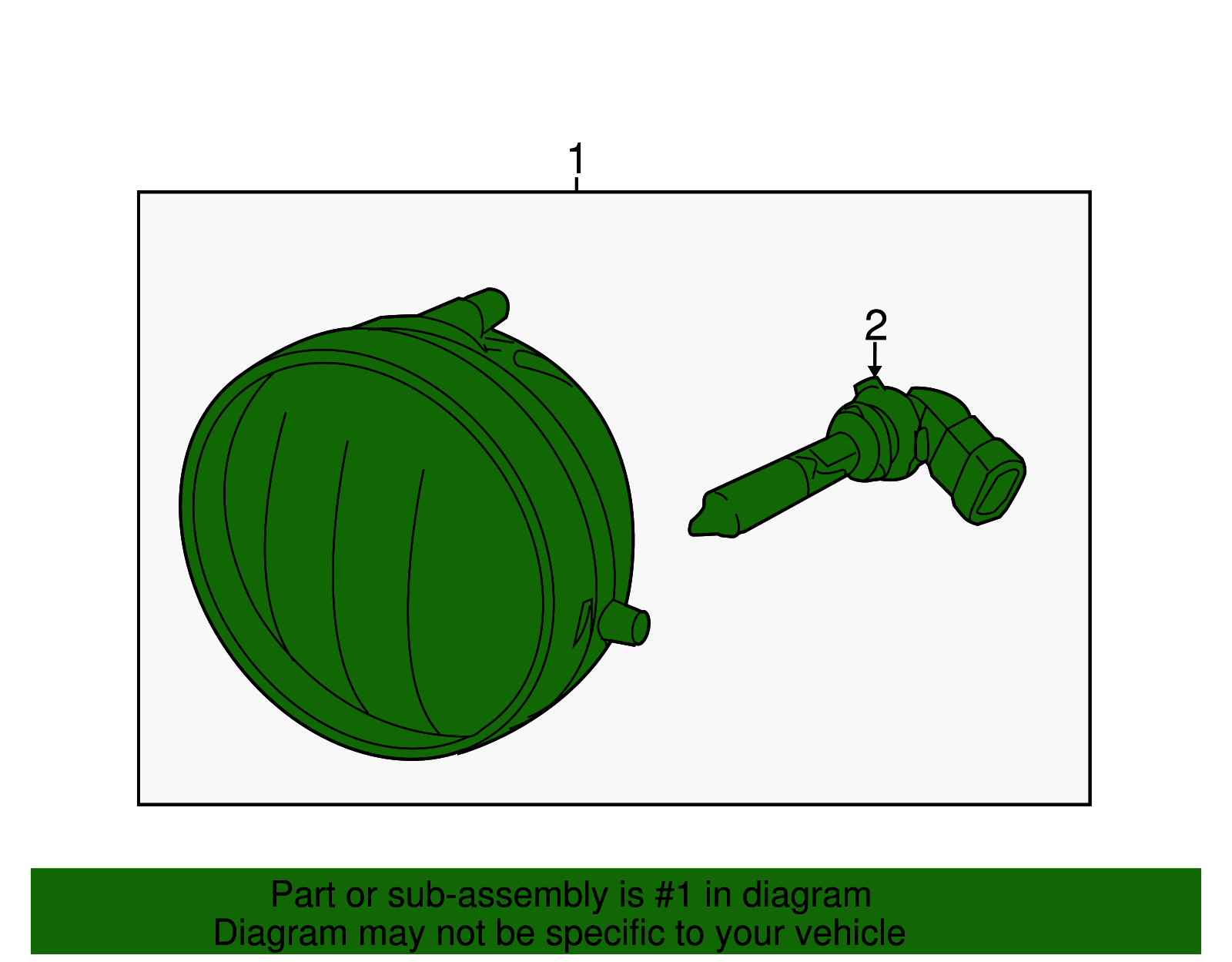 2014-2023 Toyota Fog Lamp Assembly 81210-02160 | Retail Performance ...