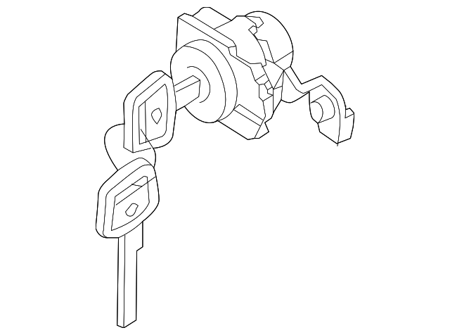 H0601-3TA1A - Lock Cylinder 2013-2023 Nissan | Nissan Wholesale Direct
