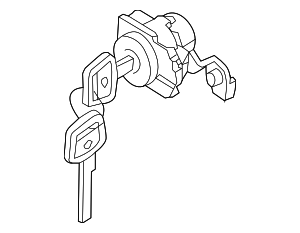 2013-2021 Nissan Lock Cylinder - Driver's Side (LH) H0601-3TA1A ...