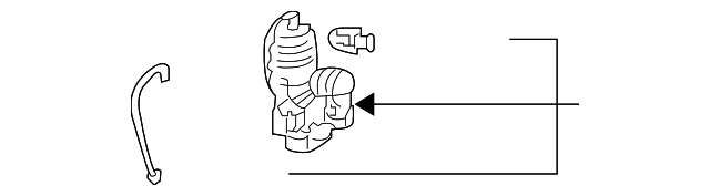230-750-01-85 - Lock 2003-2012 Mercedes-Benz | Mercedes-Benz USA Parts