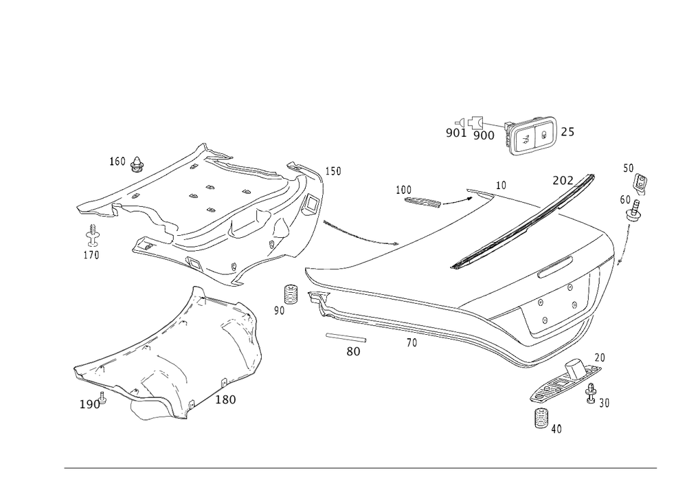 000-990-57-92 - Expansion Rivet 1954-2025 Mercedes-Benz | Mercedes-Benz ...