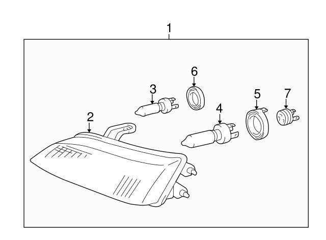 90981-13063 - Headlight Bulb 1997-2012 Lexus | AutoNationParts.com