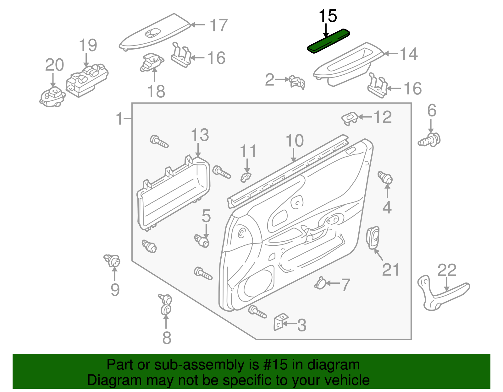 B30D-68-424-05 - Panel Cover 2002-2003 Mazda | Florida Mazda Parts