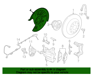 2018-2022 Volkswagen Splash Shield 3QF-615-611-A | OEM Parts Online