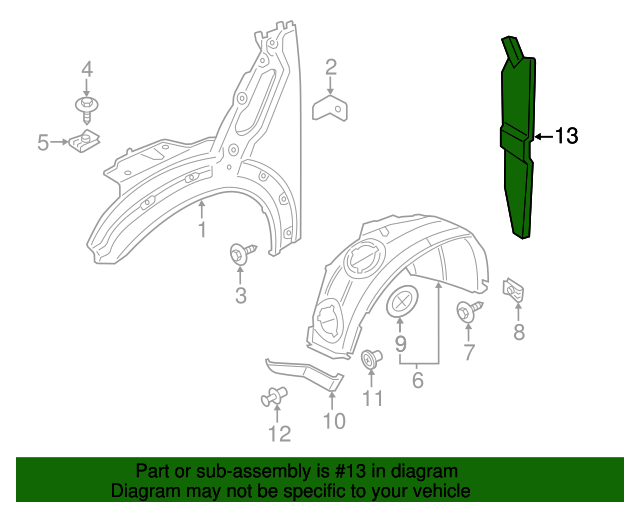 51-48-9-806-948 - Insulation - 2011-2016 Mini | BMWPartsHub