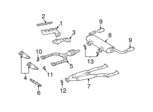 2002-2010 Lexus SC430 Tail Pipe Extension 17408-50040 | SSL Parts