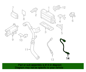 Genuine Oxygen Sensor for 2010-2013 Hyundai Sonata | Part# 39210-2G550 ...