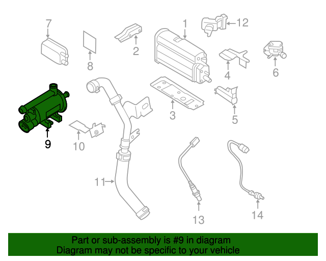 2011-2019 Hyundai Vapor Canister Purge Solenoid 31453-3Q500 | OEM Parts ...