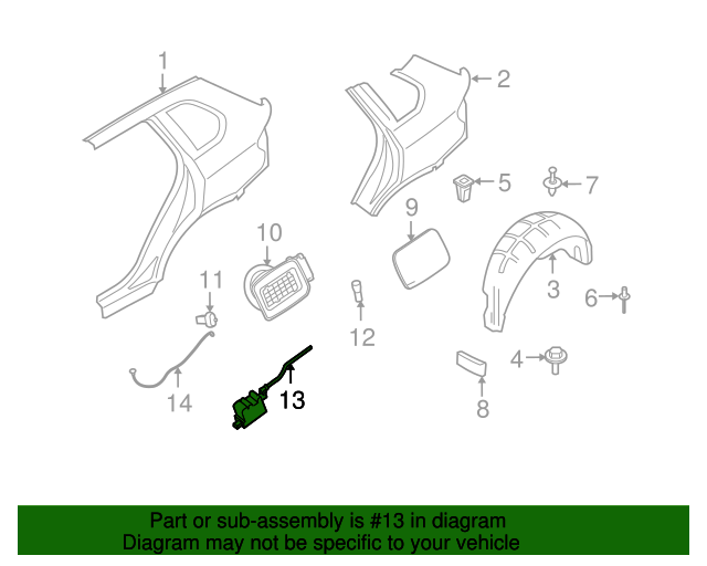 Genuine BMW 67-11-6-985-882 | Lock Actuator | FREE Shipping on Most ...
