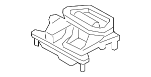 2019-2024 Porsche Cayenne Mount 9Y0-399-153-B | Gaudin Porsche Parts