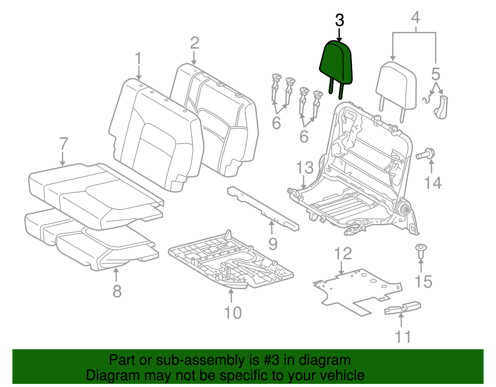 2016-2018 Toyota Land Cruiser 2016-2018 Toyota Land Cruiser - Headrest ...