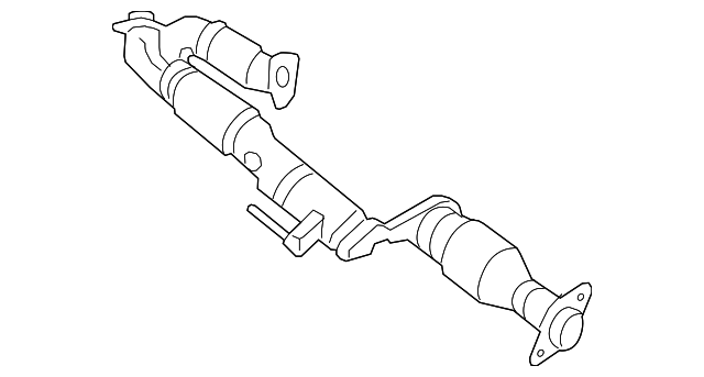 2013 Nissan Pathfinder Front Pipe 20020-3JA0A | OEM Parts Online