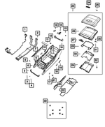 2025 Ram 1500 Console Wiring 68600894AB | Mopar eStore