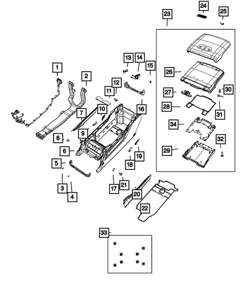 Consoles for 2025 Ram 1500 | Mopar eStore
