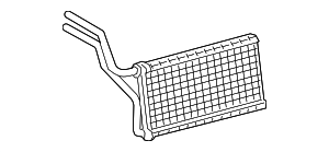87107-06100 - Heater Core - 2018-2023 Toyota | OEM Parts To You