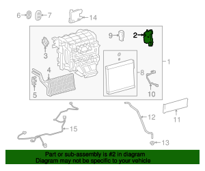 87106-06360 - HVAC Air Inlet Door Actuator - 2016-2022 Toyota | OEM ...