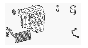 2018-2024 Toyota HVAC Unit Case Assembly 87050-06870 | Lithia Toyota Parts