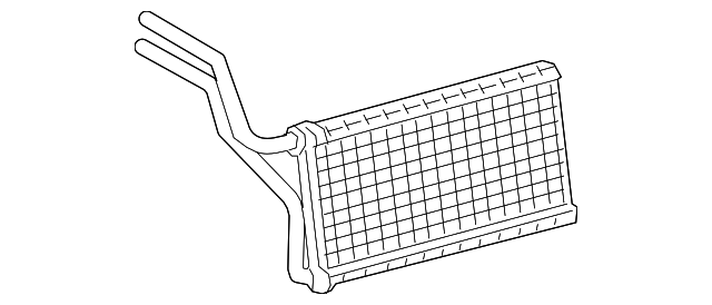 87107-06100 - Heater Core - 2018-2023 Toyota | OEM Parts To You