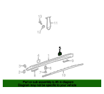 001-991-03-71 - Rocker Panel Molding Clip 2010-2020 Mercedes-Benz ...