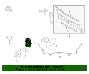 2016-2021 Toyota Clip Ultrasonic Sen 89348-58130 | Toyota Parts Center