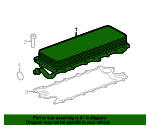 2010-2020 Land Rover Engine Oil Cooler w/o Supercharger 3.0L 5.0L ...