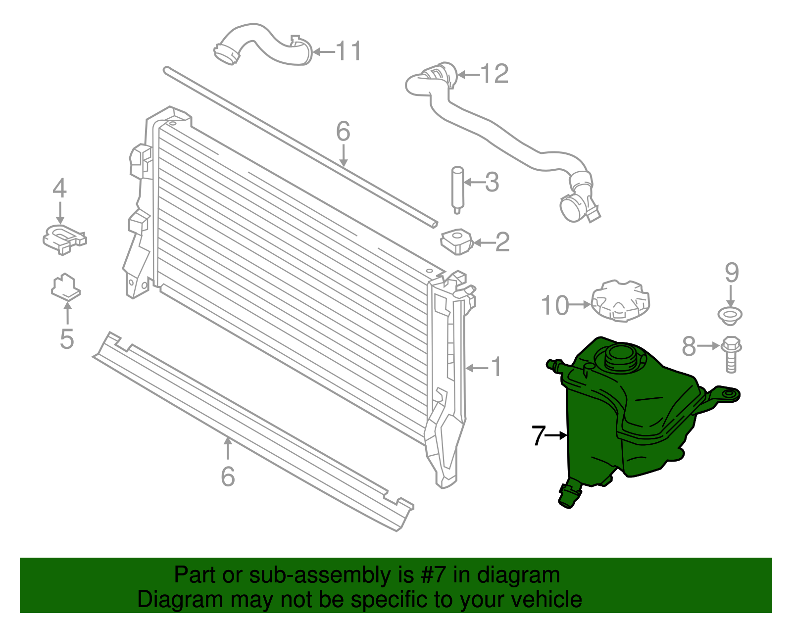 17-13-7-617-362 - Expansion tank 2014-2024 Mini | AutoNation Parts